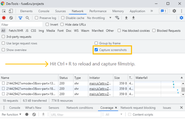 Интересные возможности DevTools для QA — fuse8